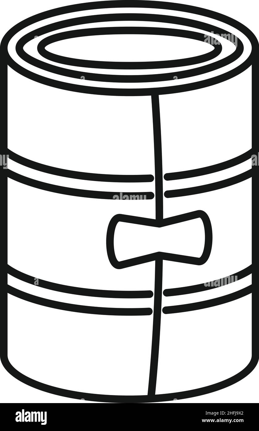 Elastic bandage icon outline vector. Medical aid. Injury fracture Stock ...