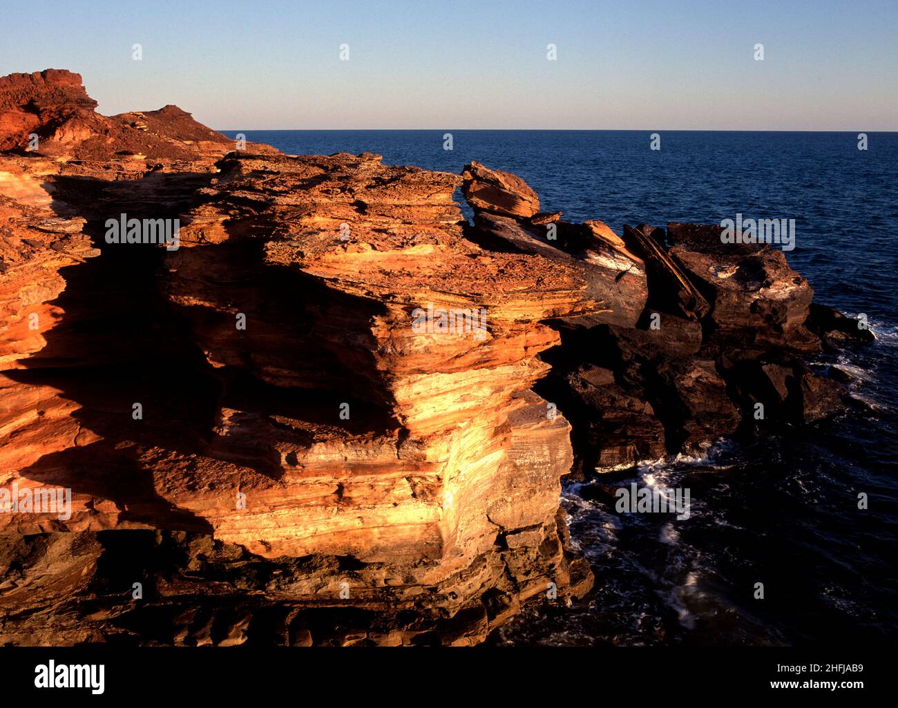 Coastal Sandstone Formation, West Kimberly, Northwest Australia Stock ...