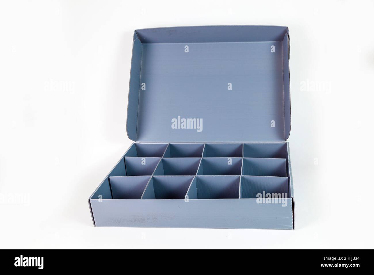 Empty cardboard box inside view Cut Out Stock Images & Pictures - Alamy