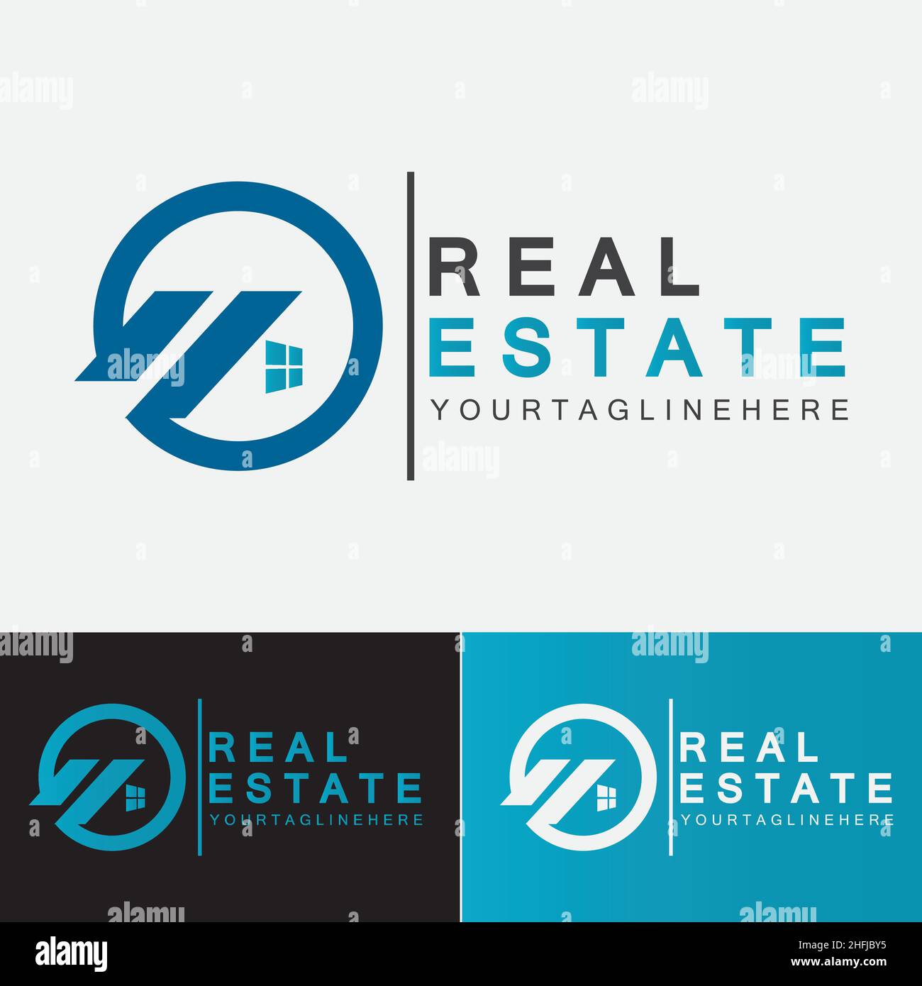 Real Estate Business Logo Template, Building, Property Development, and ...