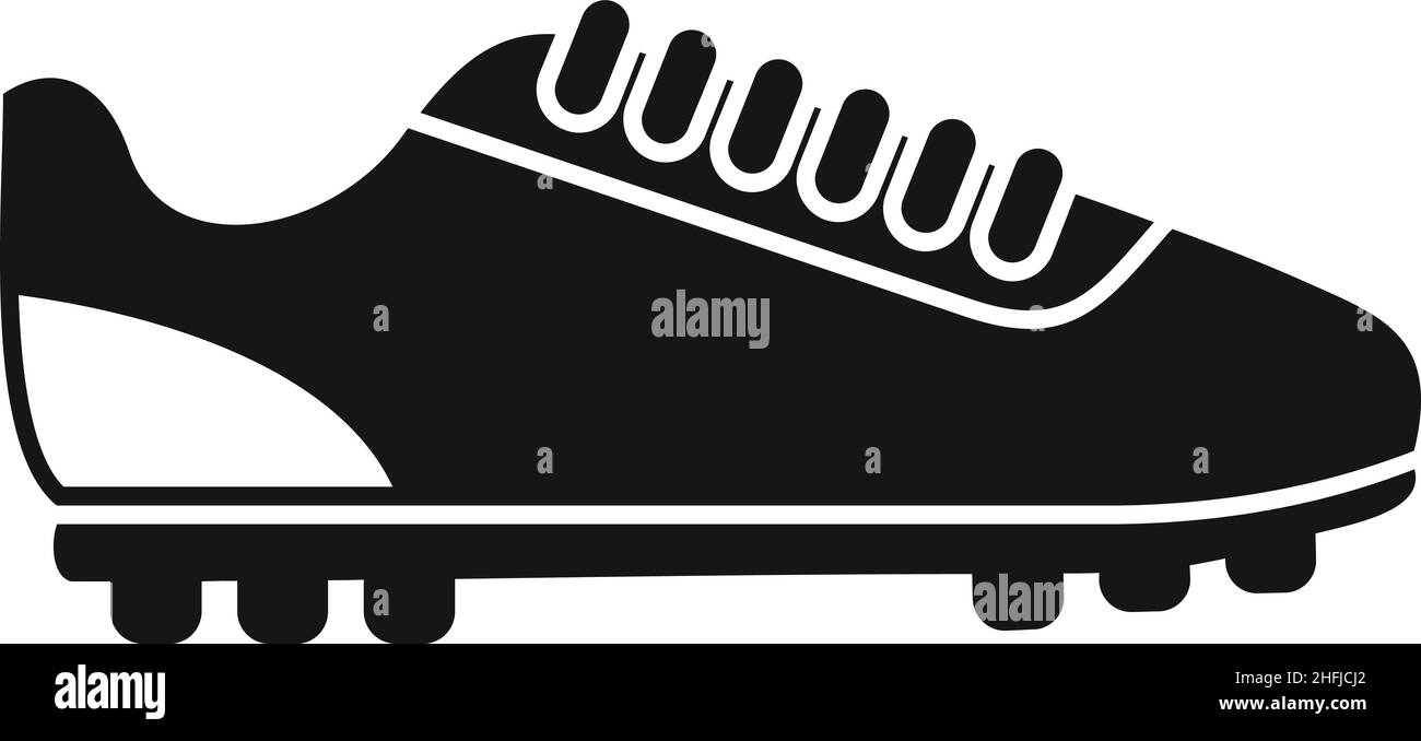 Soccer boot icon simple vector. Football shoe. Sport pair Stock Vector ...