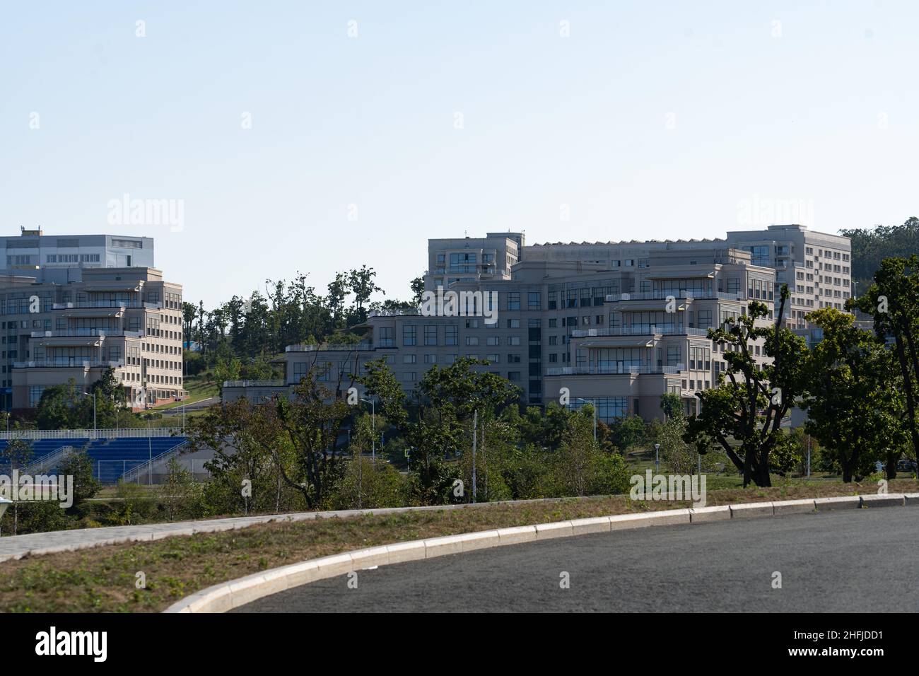 Vladivostok, Russia-September 5, 2021: Landscape with a view of the ...