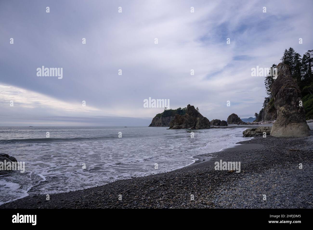 Ruby Beach is the northernmost of the southern beaches in the coastal ...