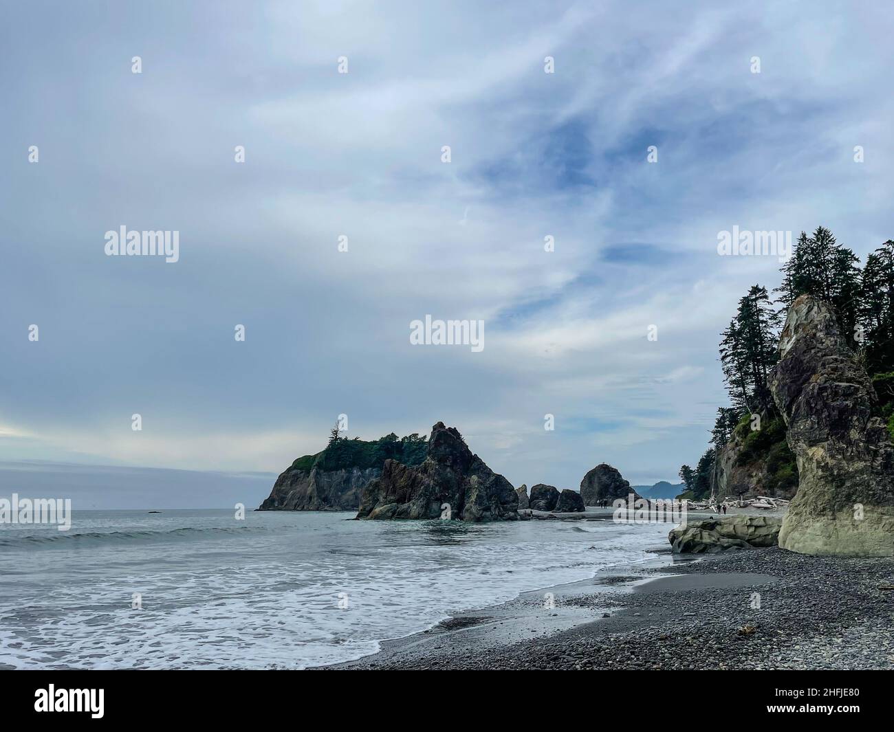 Ruby Beach is the northernmost of the southern beaches in the coastal ...