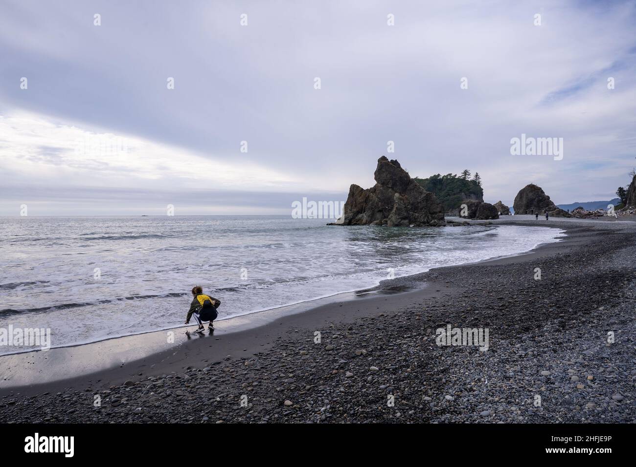Ruby Beach is the northernmost of the southern beaches in the coastal ...