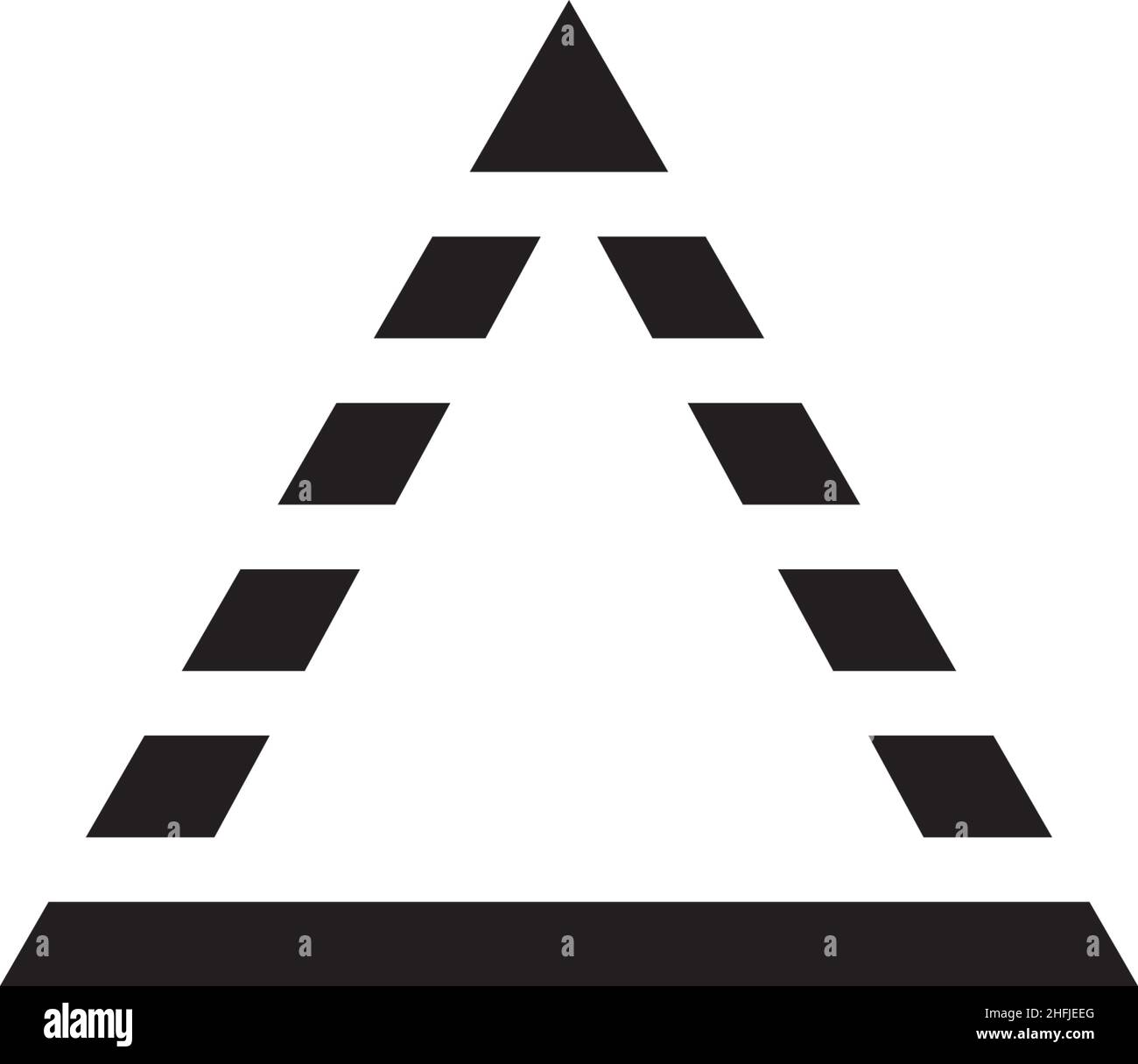 Triangle icon logo design inspiration vector template Stock Vector ...