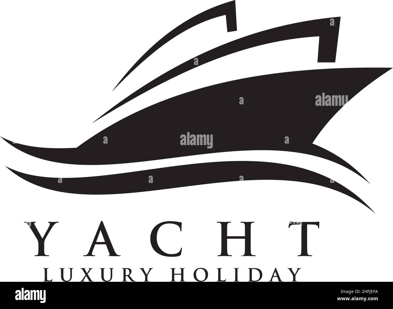 Yacht logo icon design inspiration vector template Stock Vector Image ...