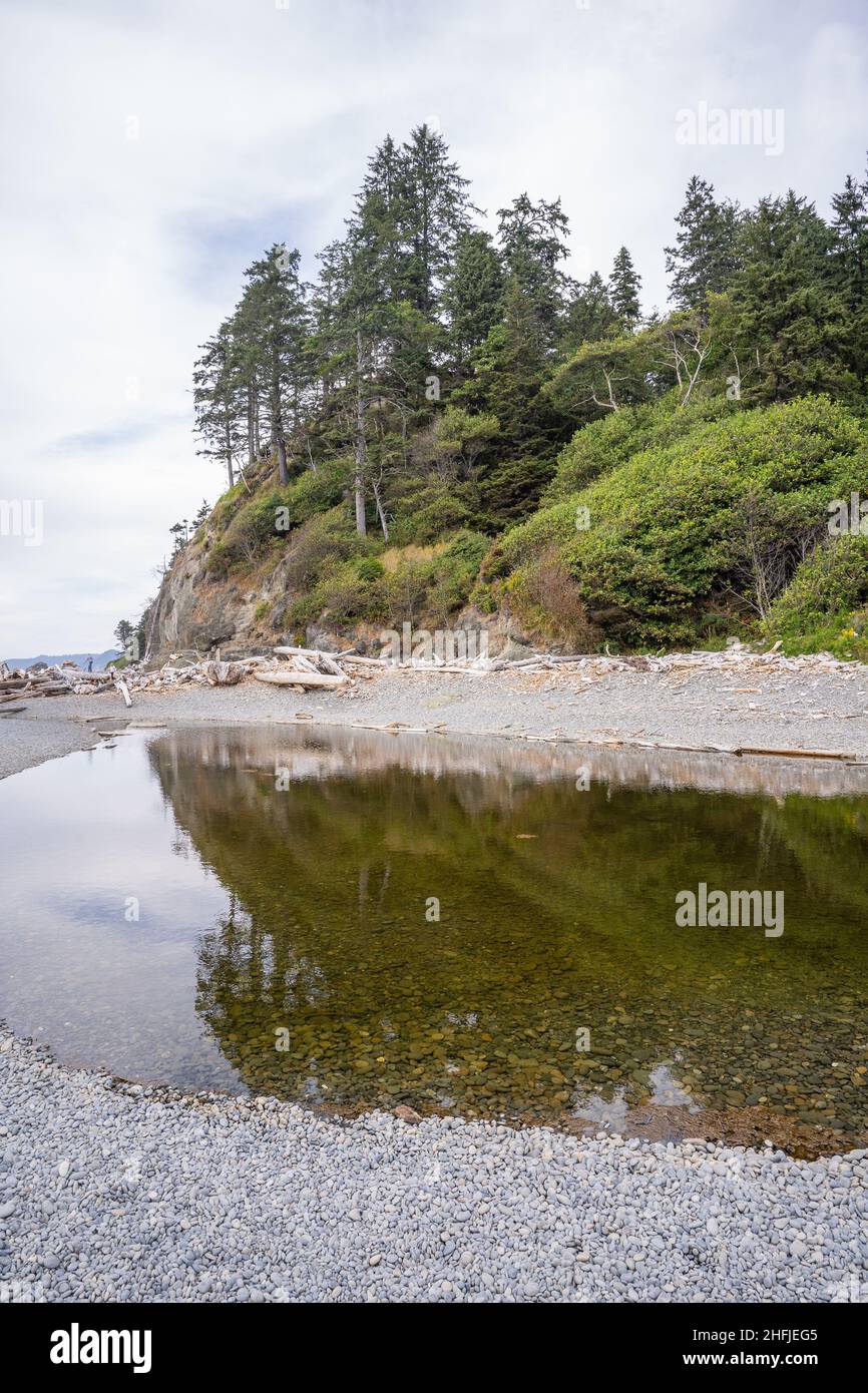 Ruby Beach is the northernmost of the southern beaches in the coastal ...