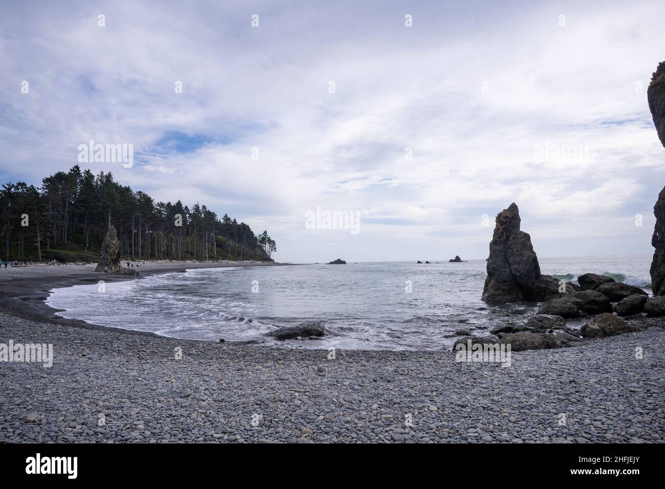 Ruby Beach is the northernmost of the southern beaches in the coastal ...