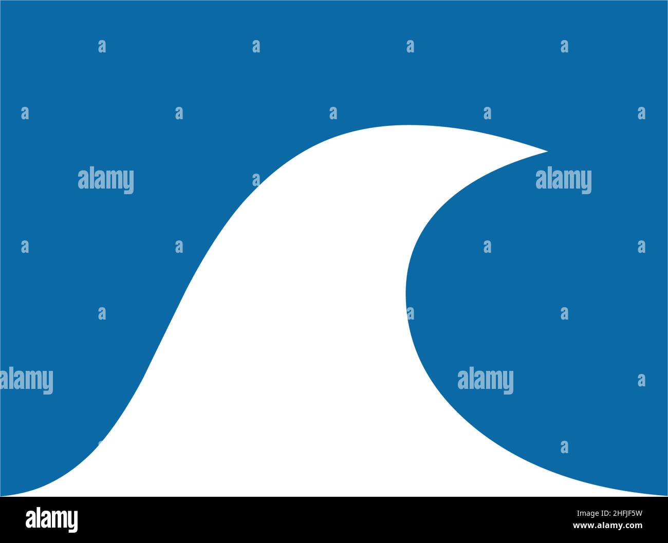 Wave icon logo design inspiration vector template Stock Vector Image ...