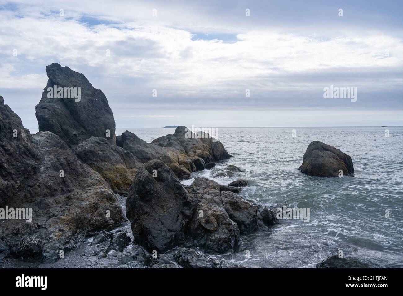 Ruby Beach is the northernmost of the southern beaches in the coastal ...