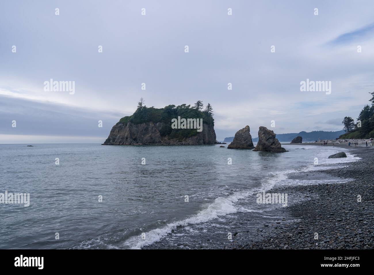 Ruby Beach is the northernmost of the southern beaches in the coastal ...