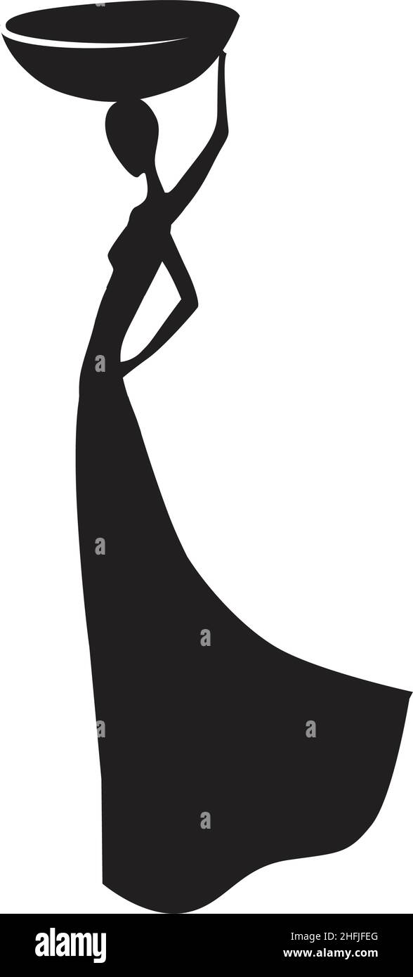 Beautiful women africa Stock Vector Images - Alamy