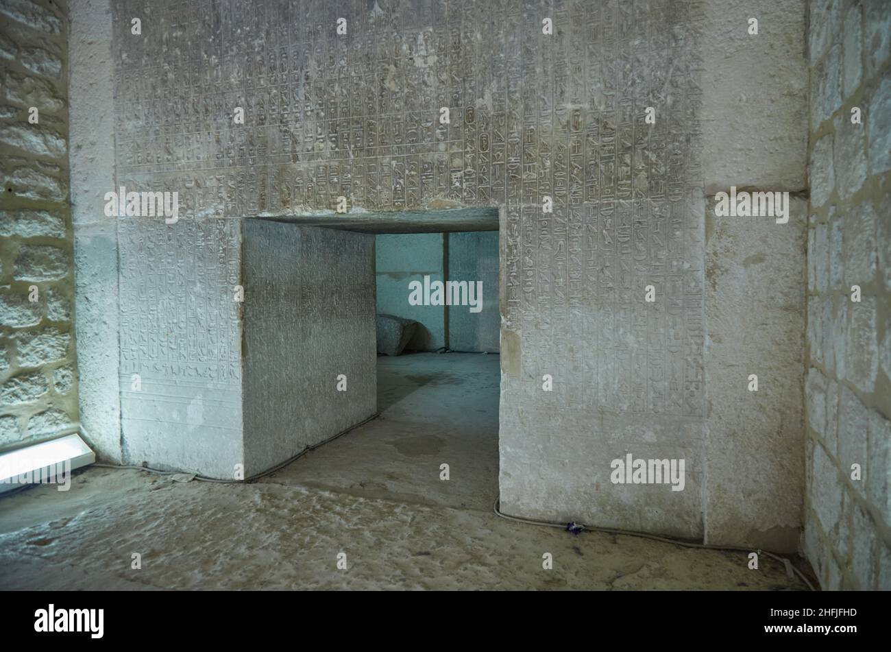 The 6th Dynasty Pyramid of Teti & the Pyramid Texts Stock Photo - Alamy