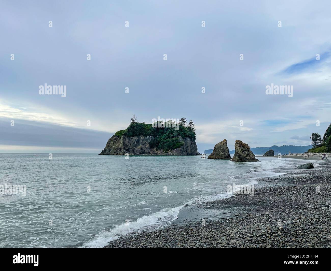 Ruby Beach is the northernmost of the southern beaches in the coastal ...