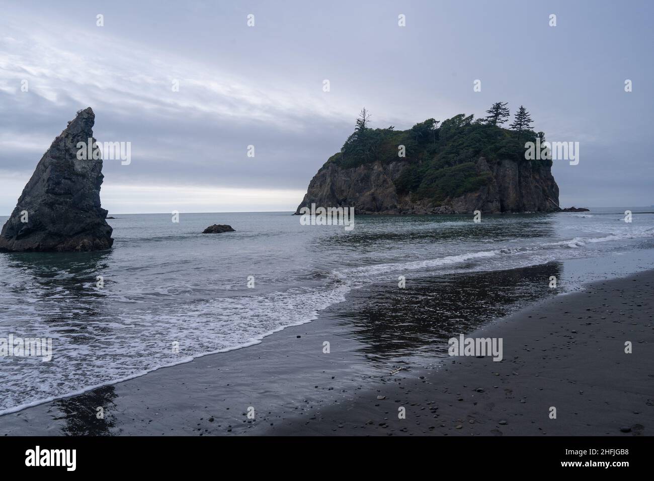 Ruby Beach is the northernmost of the southern beaches in the coastal ...