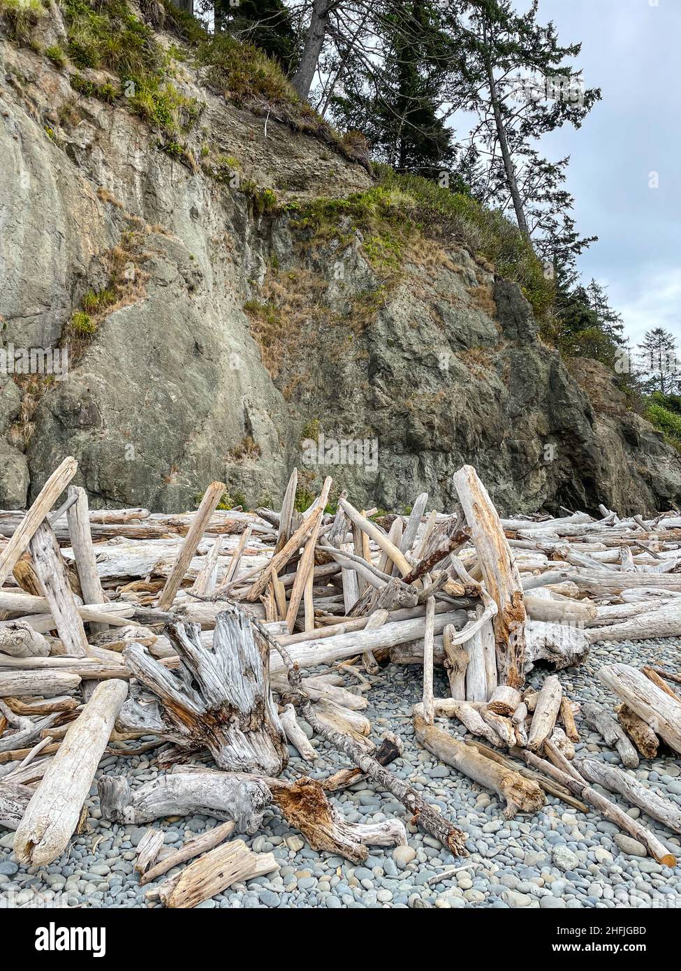 Ruby Beach is the northernmost of the southern beaches in the coastal ...