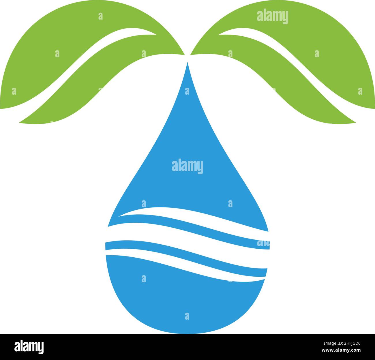 Water drop icon logo design inspiration vector template Stock Vector ...