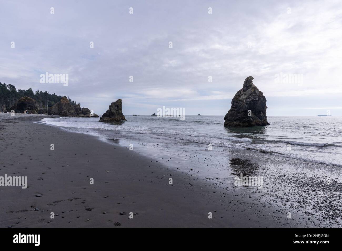 Ruby Beach is the northernmost of the southern beaches in the coastal ...