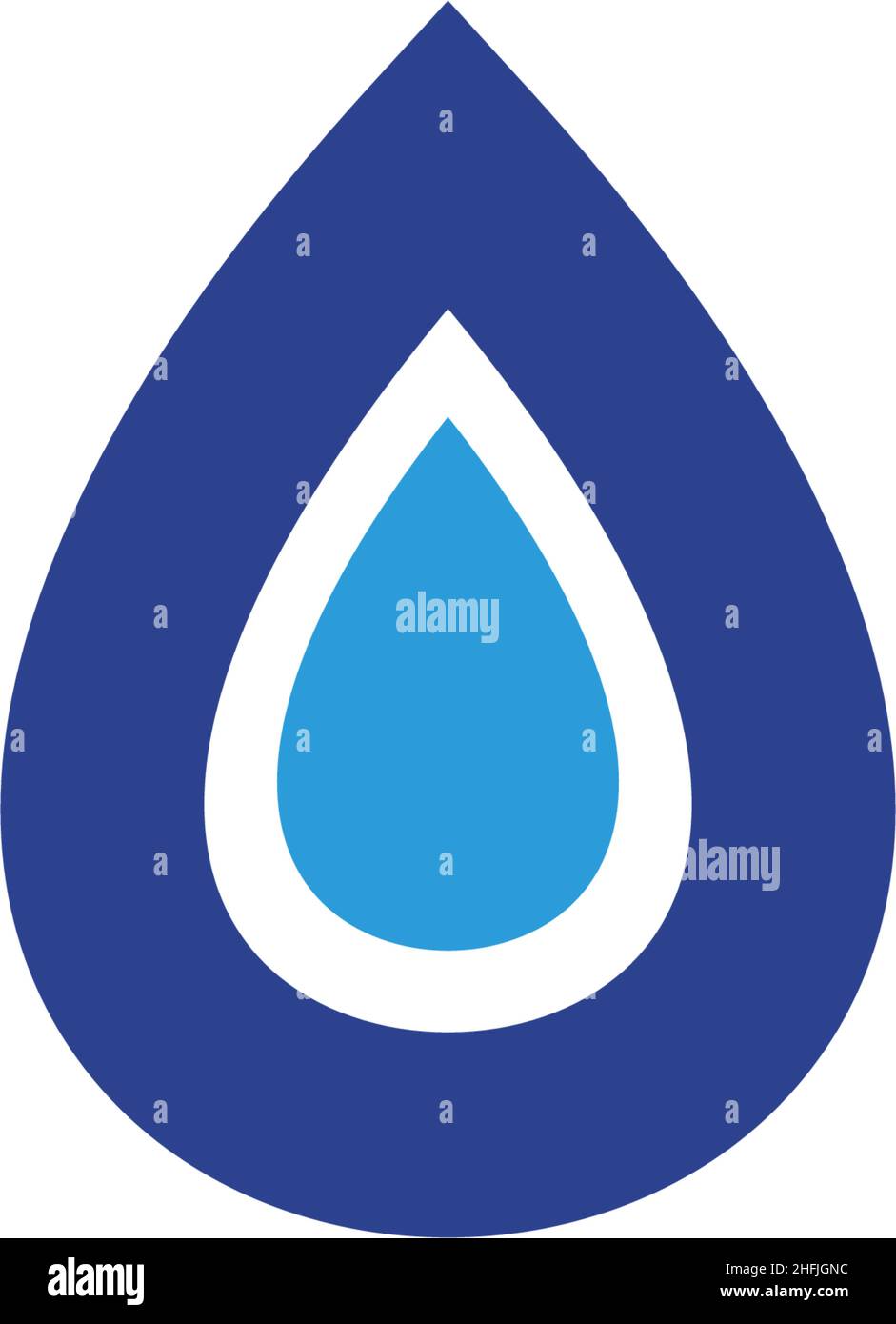 Waterdrop icon logo design vector illustration template Stock Vector ...