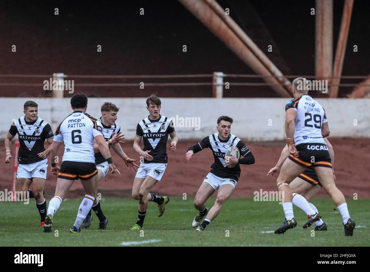 Marcus Walker (26) of Hull FC with the ball Stock Photo - Alamy