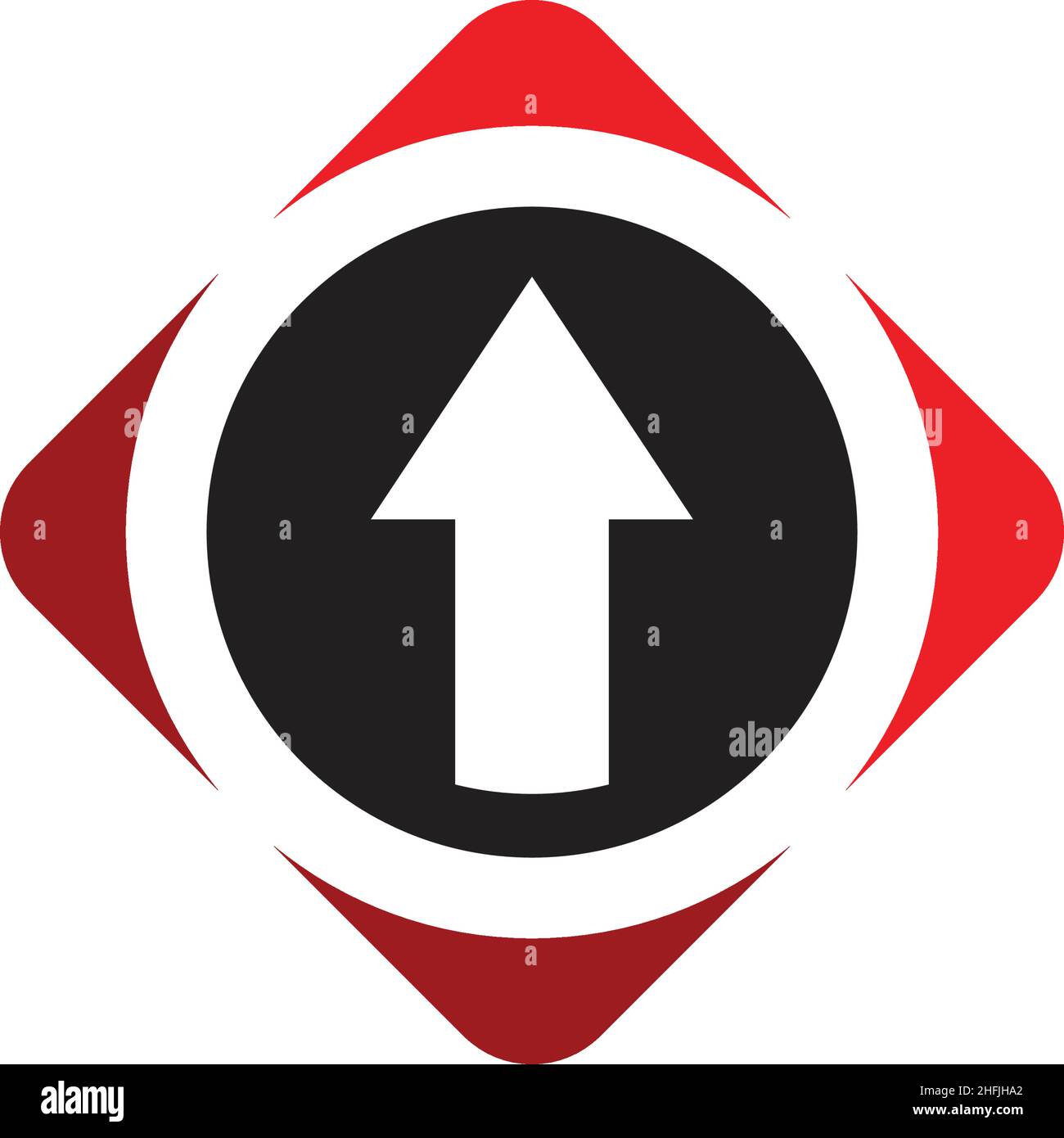 Upload icon logo design inspiration vector template Stock Vector Image ...