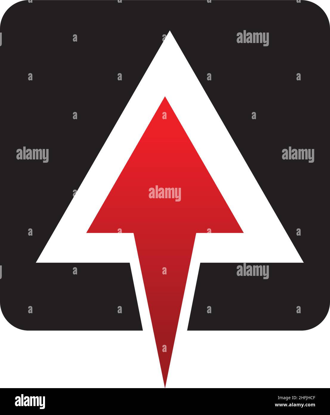 Upload icon logo design inspiration vector template Stock Vector Image ...