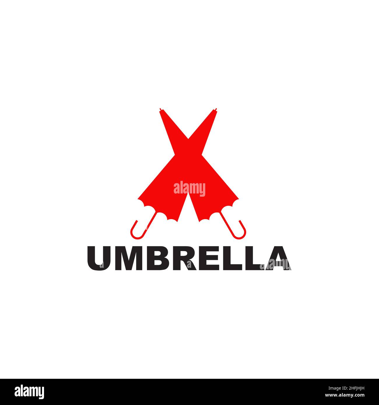 Umbrella logo design inspiration vector icon template Stock Vector ...
