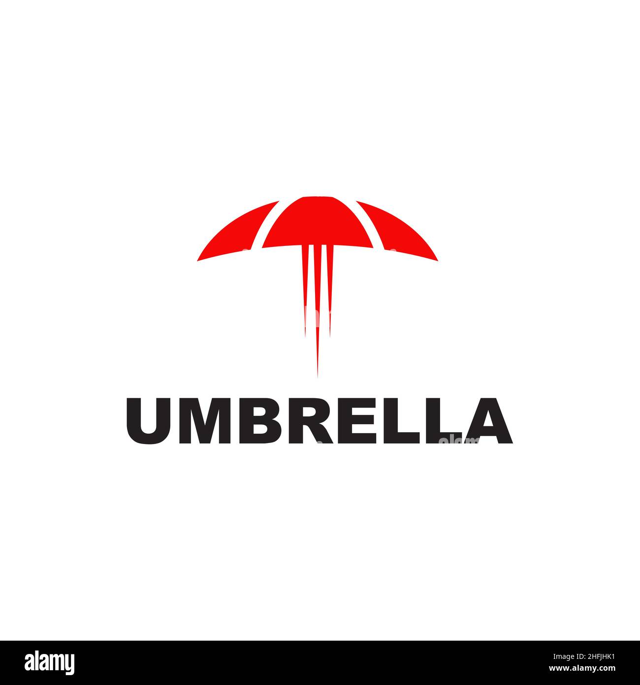 Umbrella logo design inspiration vector icon template Stock Vector ...