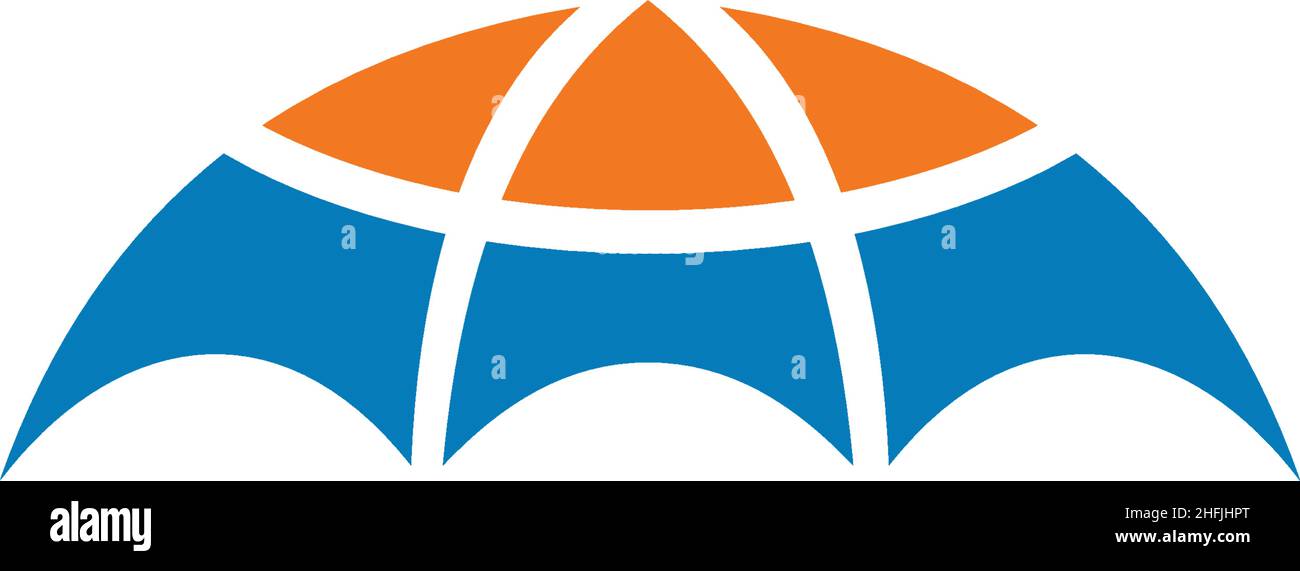 Umbrella logo design inspiration vector template Stock Vector Image ...