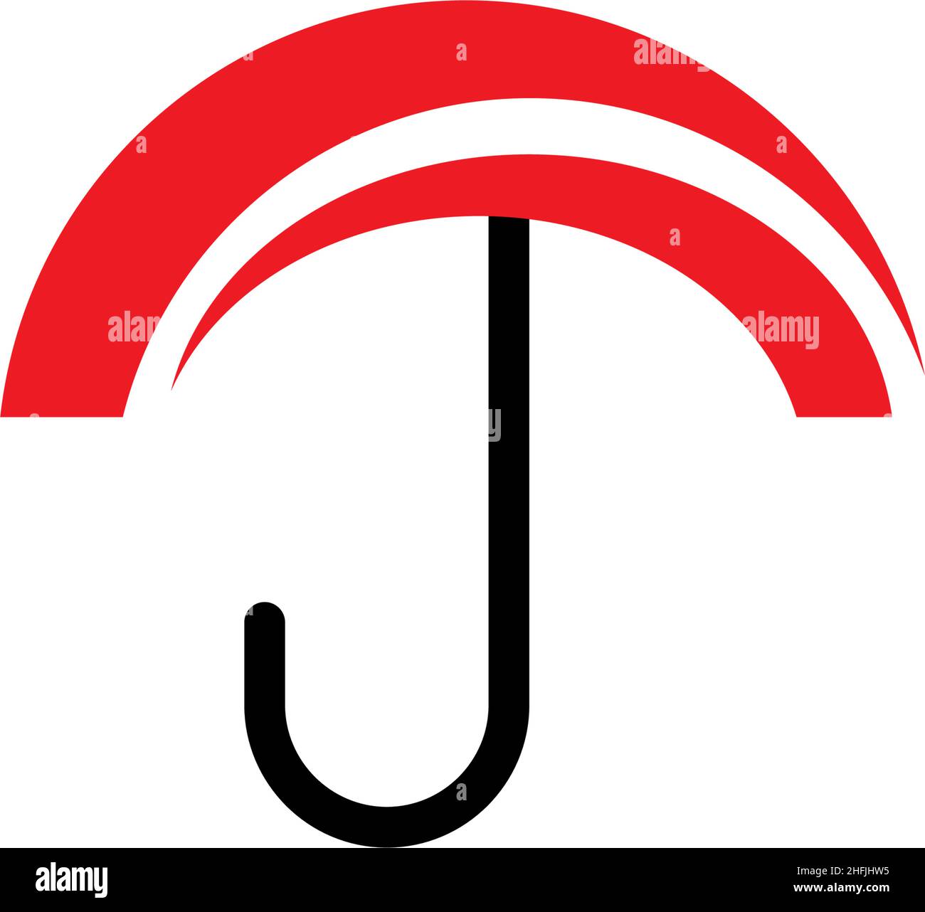 Umbrella logo design inspiration vector template Stock Vector Image ...