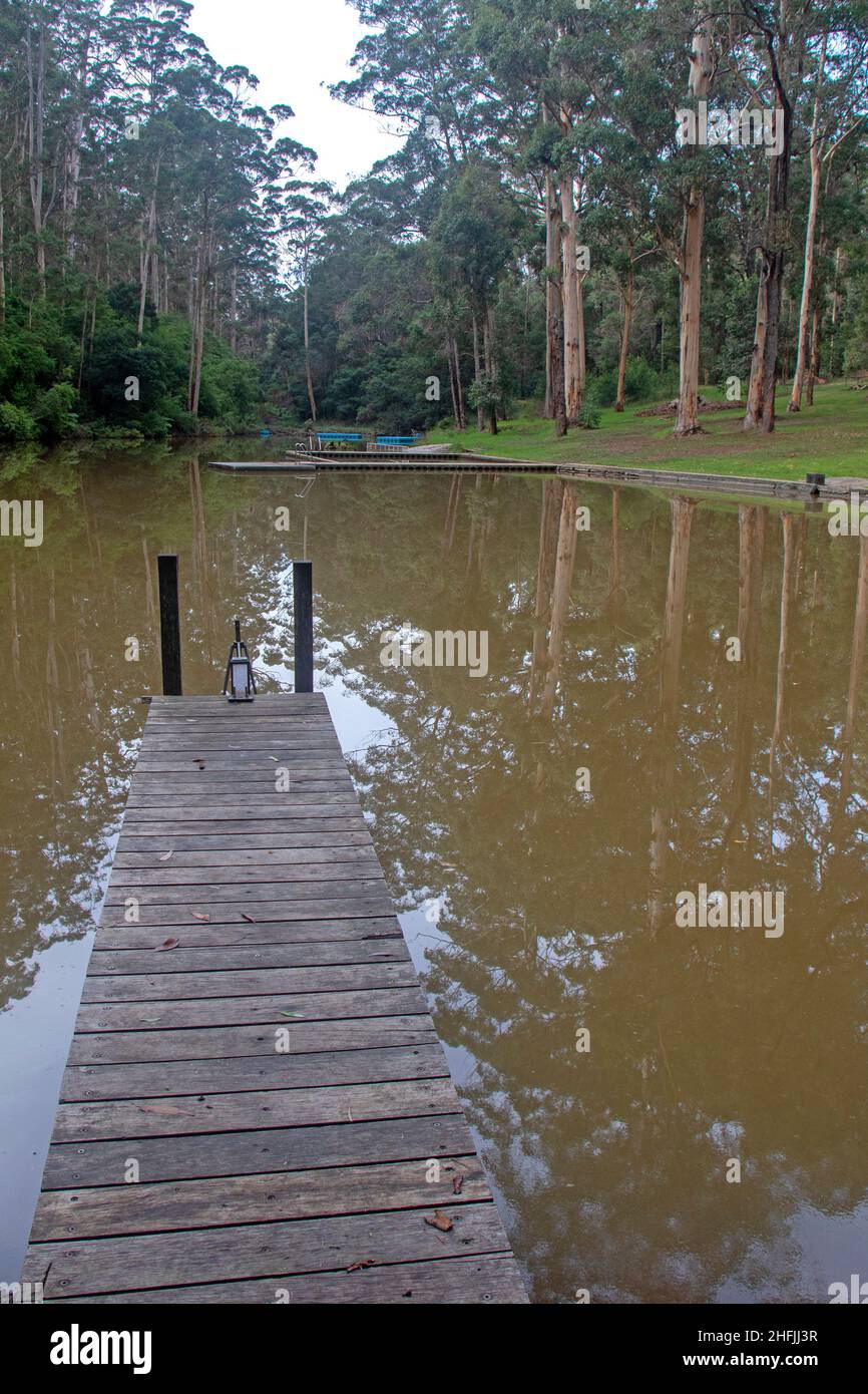 Swimming pool at Pemberton Stock Photo - Alamy