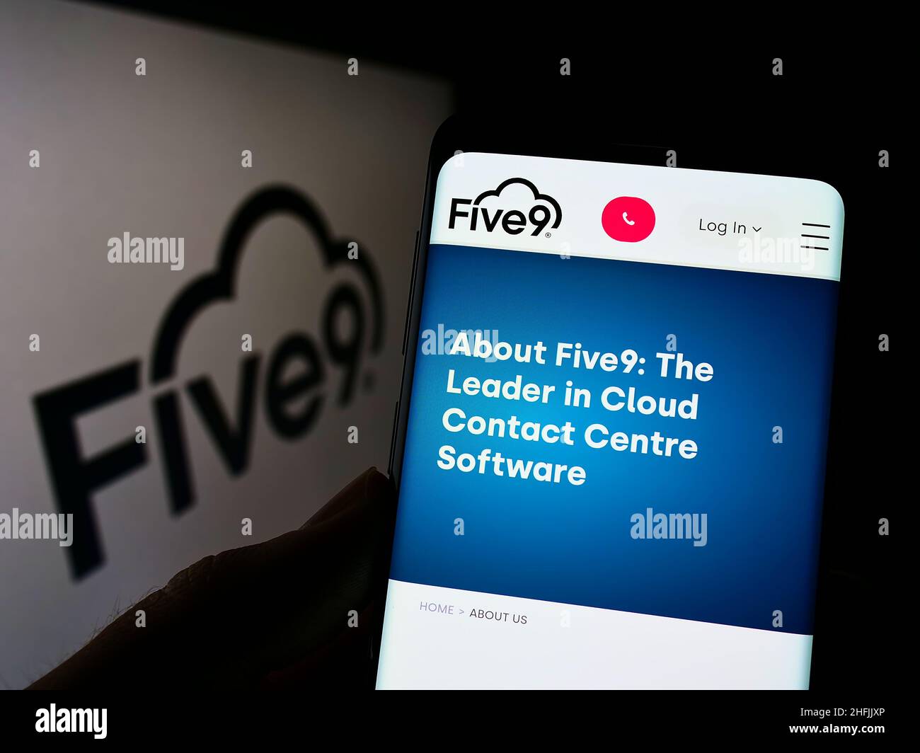 Five9 logo hi-res stock photography and images - Alamy