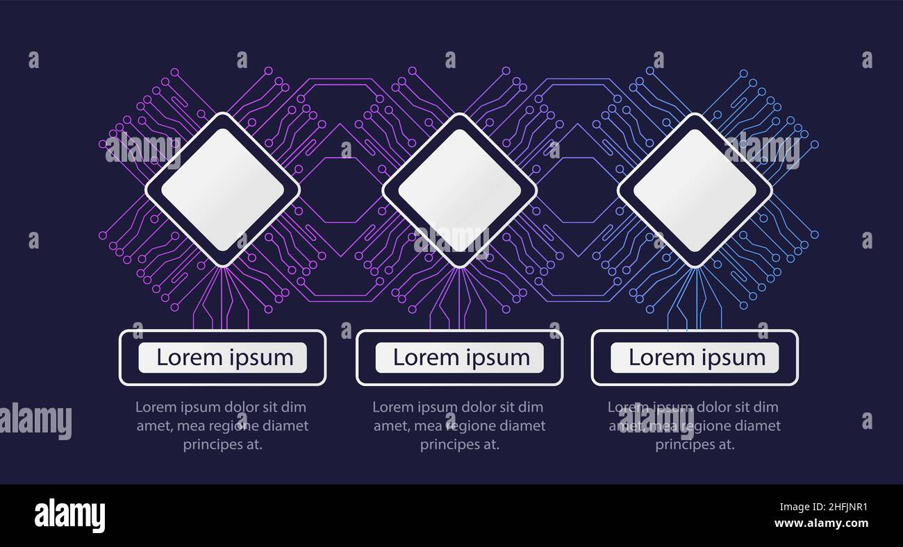 Computer flowchart template Stock Vector Images - Alamy