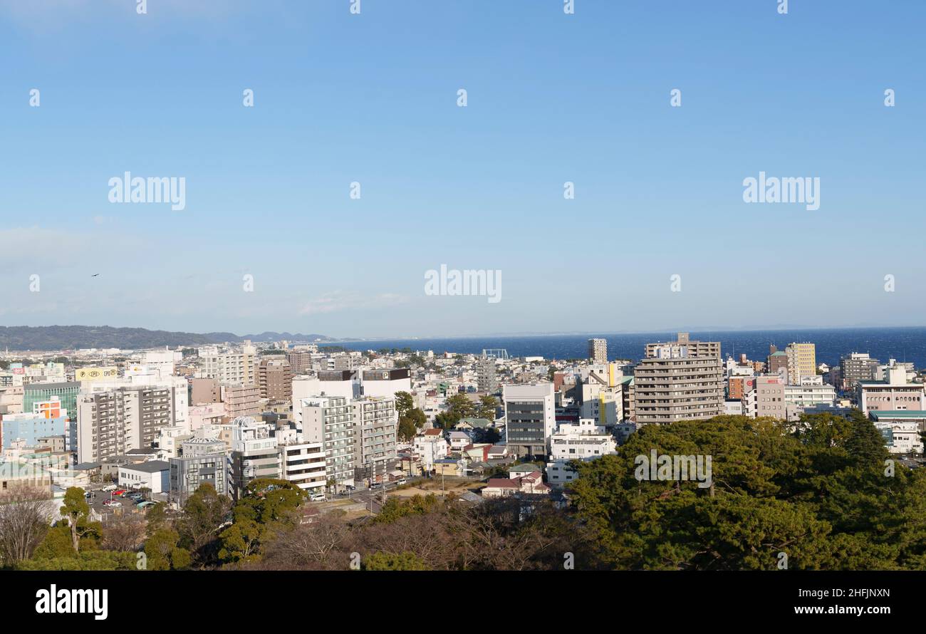 City skyline view from odawara castle hi-res stock photography and ...