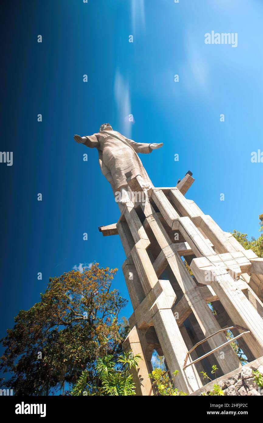 The Christ at "El Picacho" is a monument which stands on the hill El ...