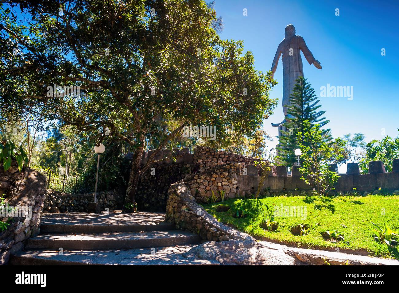 The Christ at "El Picacho" is a monument which stands on the hill El ...