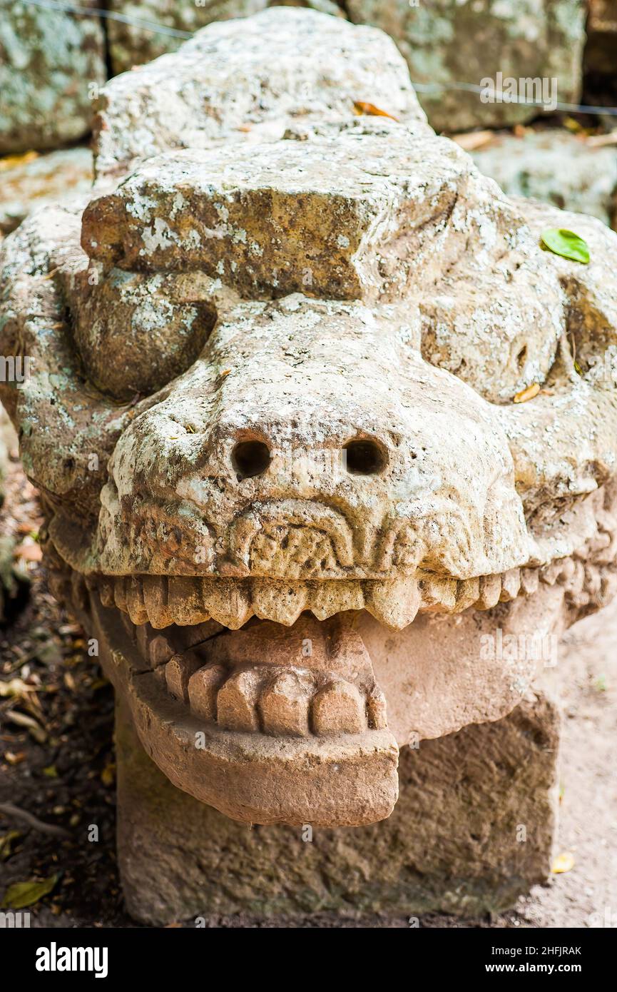 Copán is an archaeological site of the Maya civilization in the Copán ...