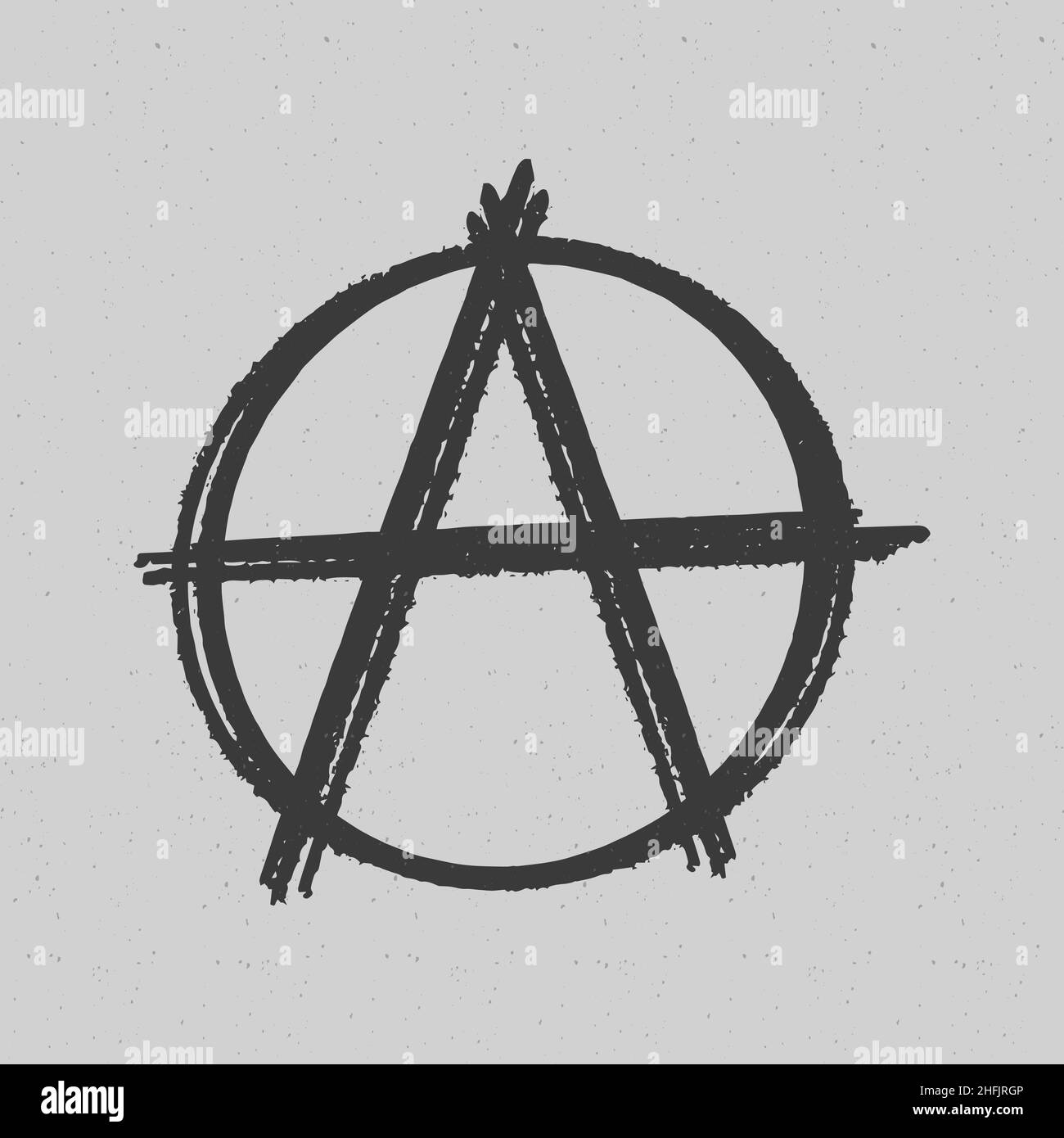 Anarchy symbol graffiti Stock Vector Images - Alamy