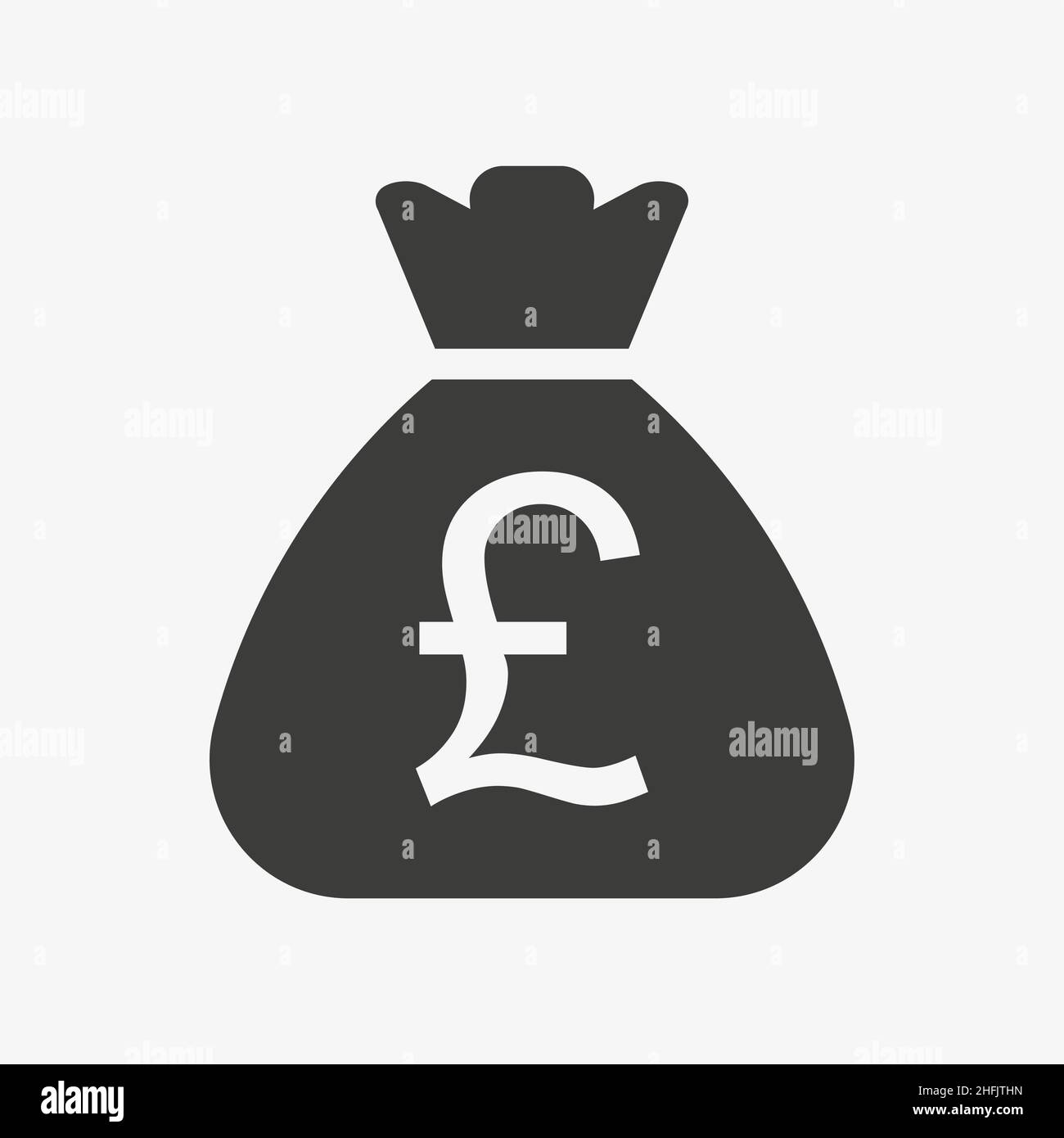 Sack of money pound Stock Vector Images - Alamy