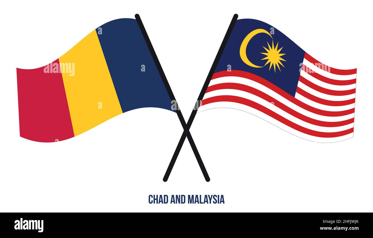 Malaysia chad flag hi-res stock photography and images - Alamy