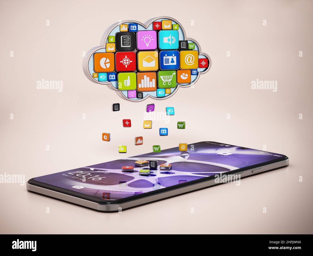 Upload from phone hi-res stock photography and images - Alamy