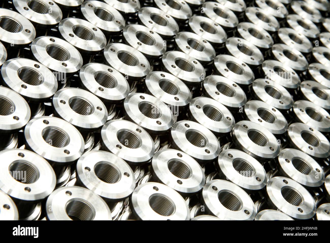 New fabrication steel rollers texture background. Metal industry Stock ...