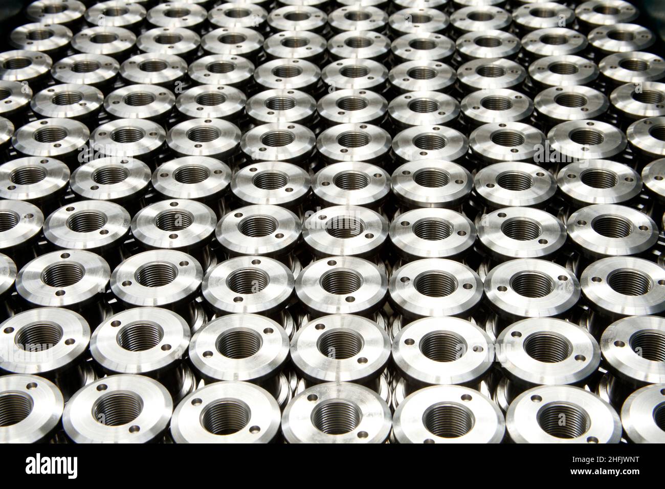 New fabrication steel rollers texture background. Metal industry Stock ...