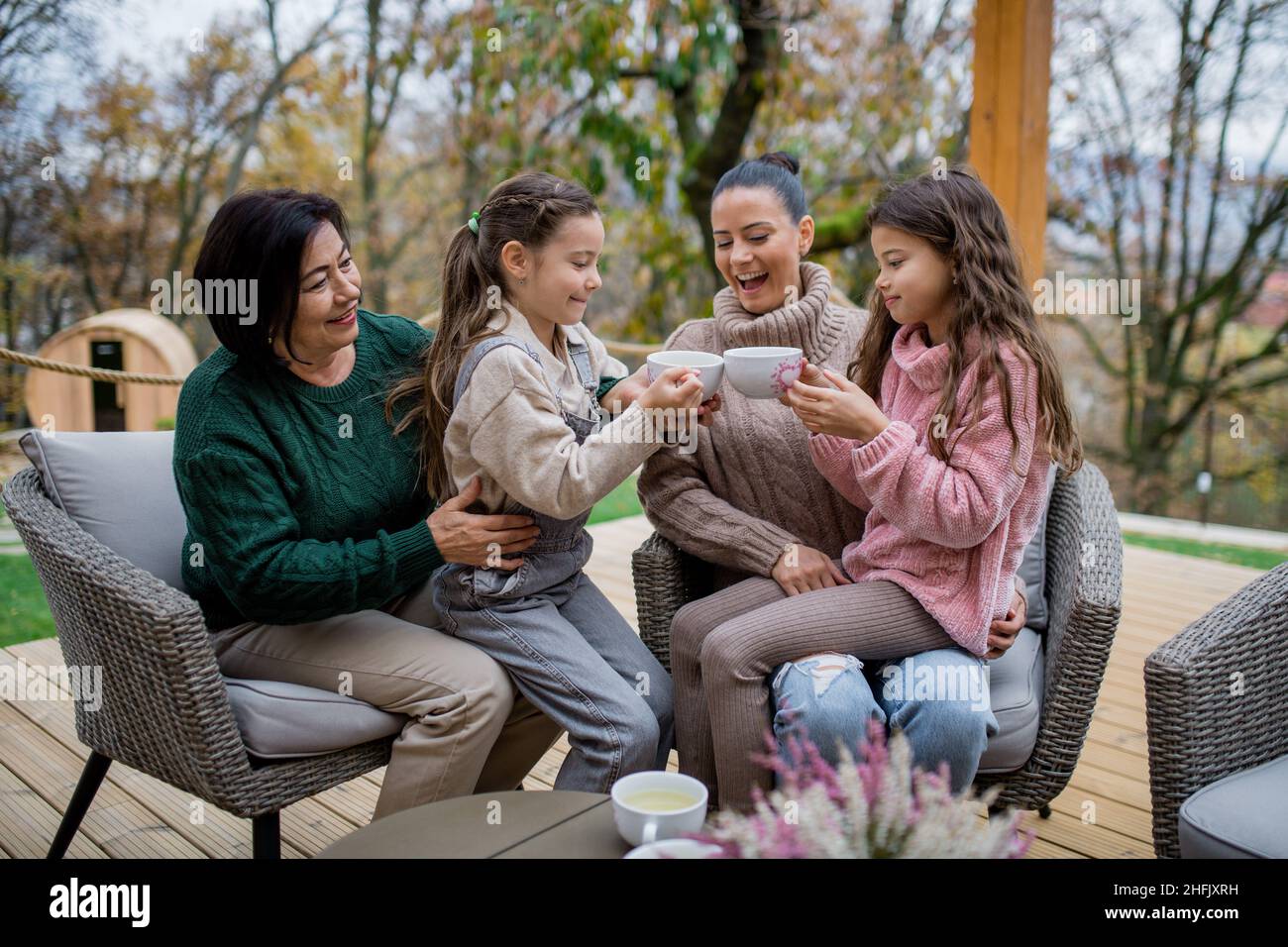 Three sisters together hi-res stock photography and images - Alamy