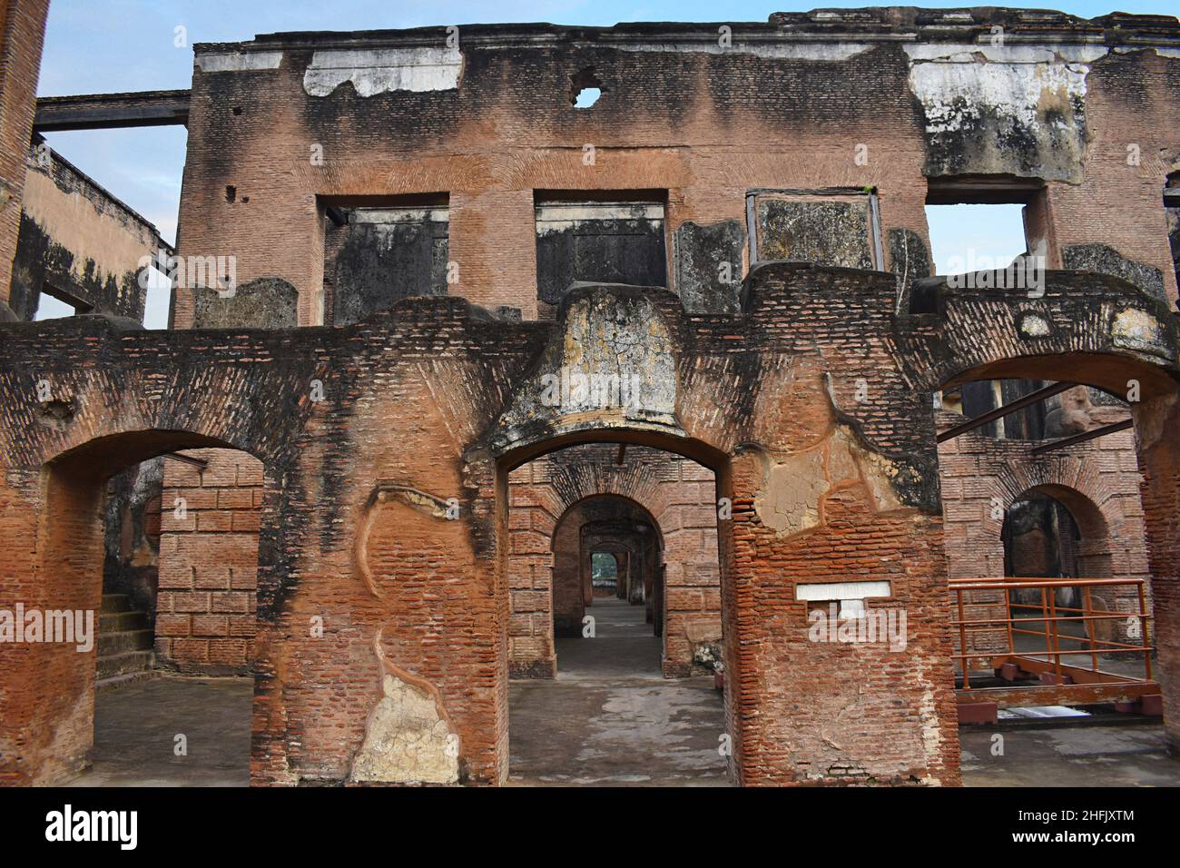 Banqueting Hall at the British Residency built by Nawab Asaf Ud-Daulah ...