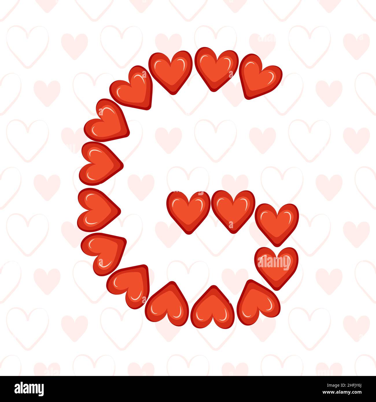 Heart font hi-res stock photography and images - Alamy