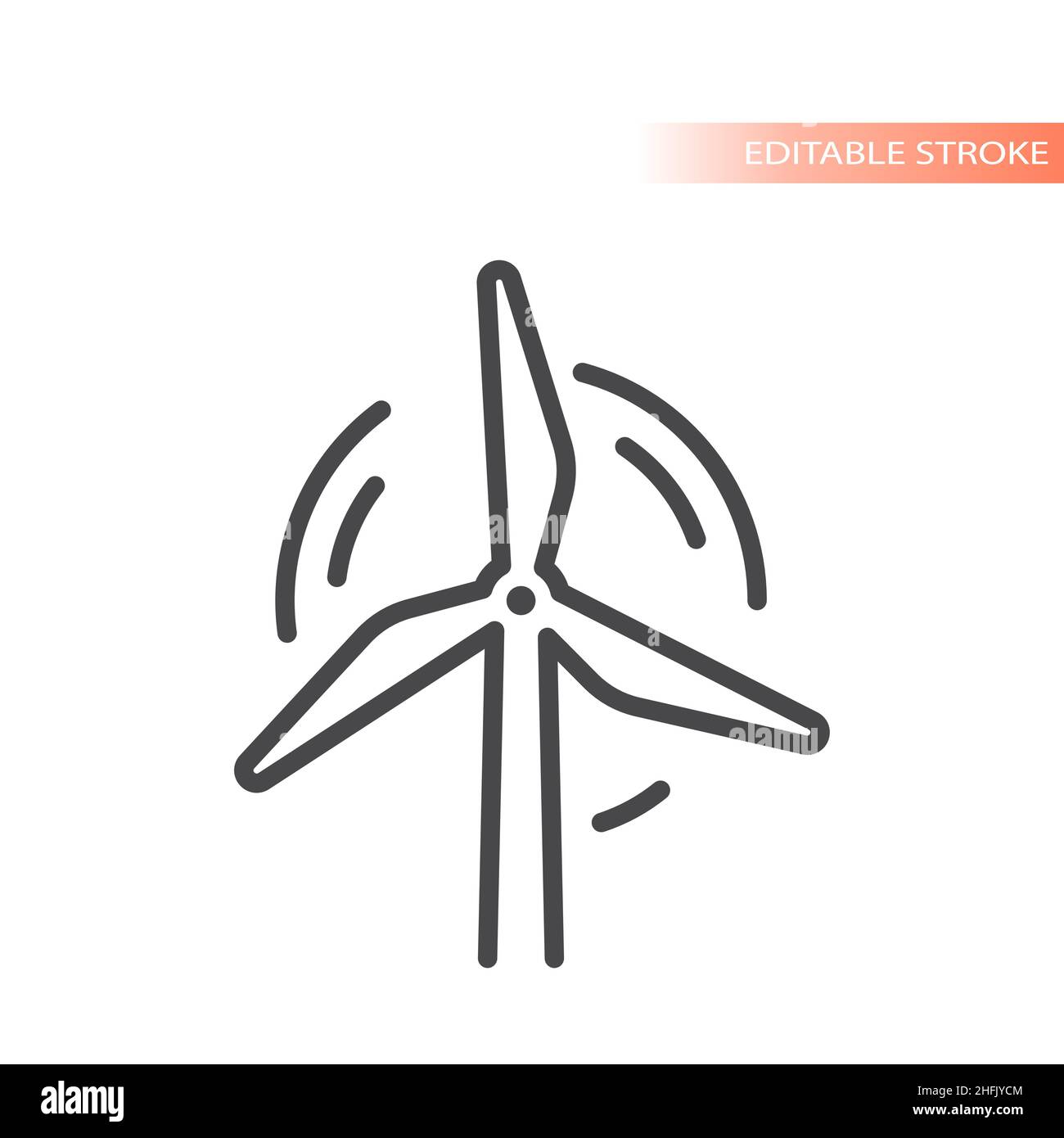Wind Power Icon