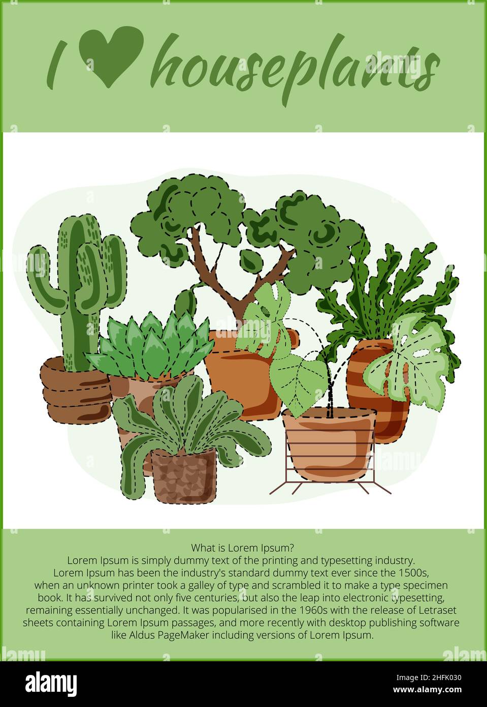 Newspaper pots Stock Vector Images - Alamy