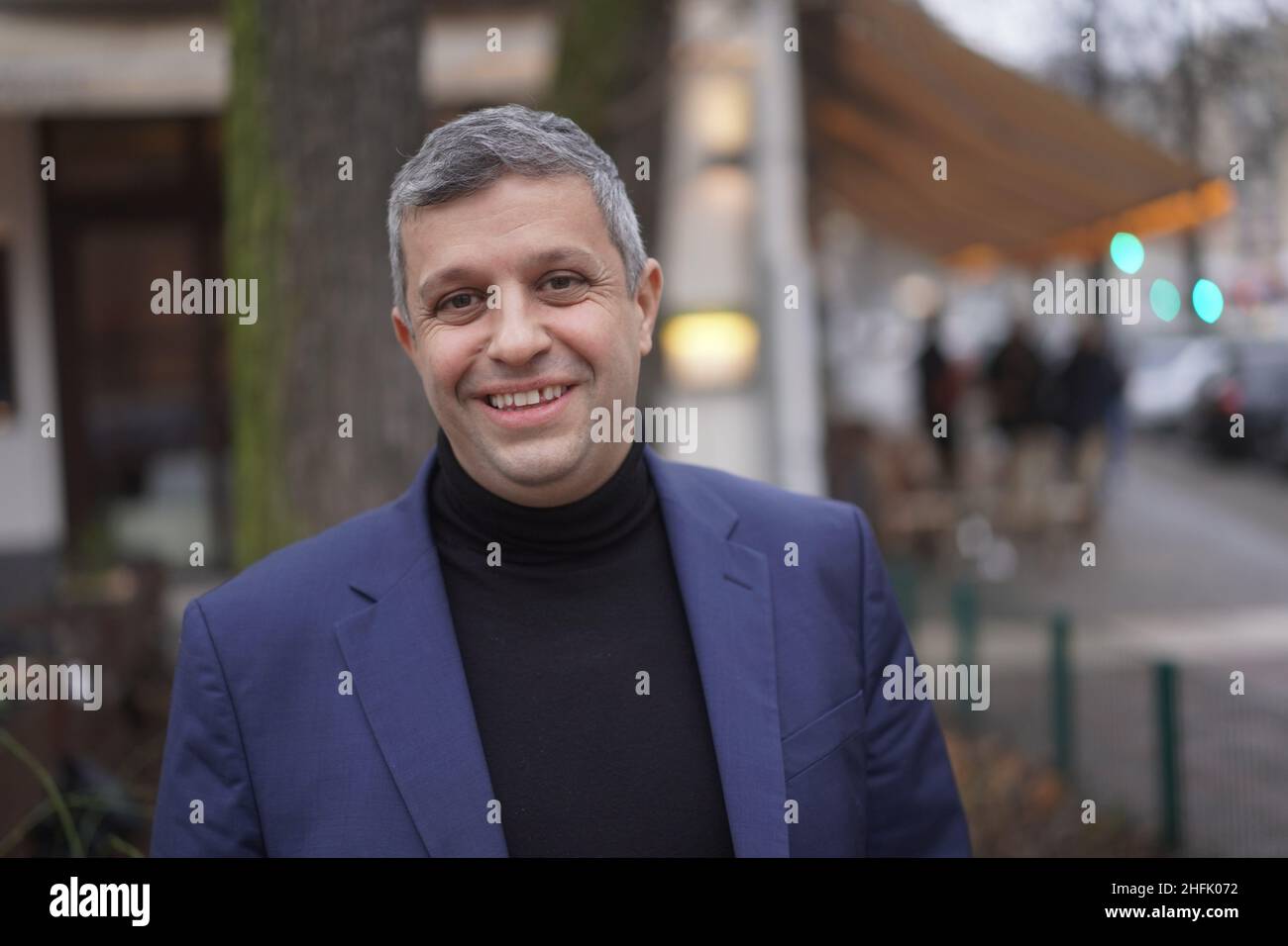 Berlin, Germany. 12th Jan, 2022. Raed Saleh, SPD state chairman and ...
